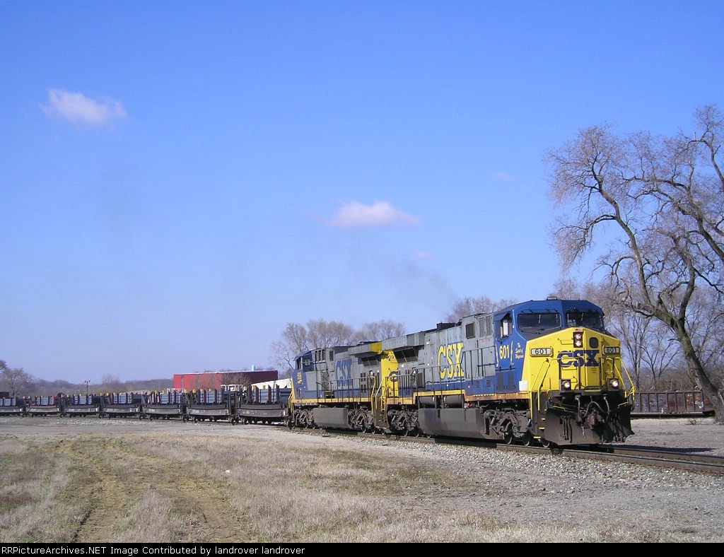 CSXT 601 On CSX K 587 Eastbound